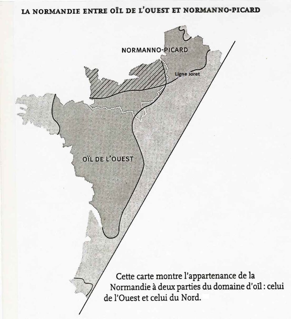 La ligne Joret. ..! Une ligne ouest-est coupant la Normandie en deux ...